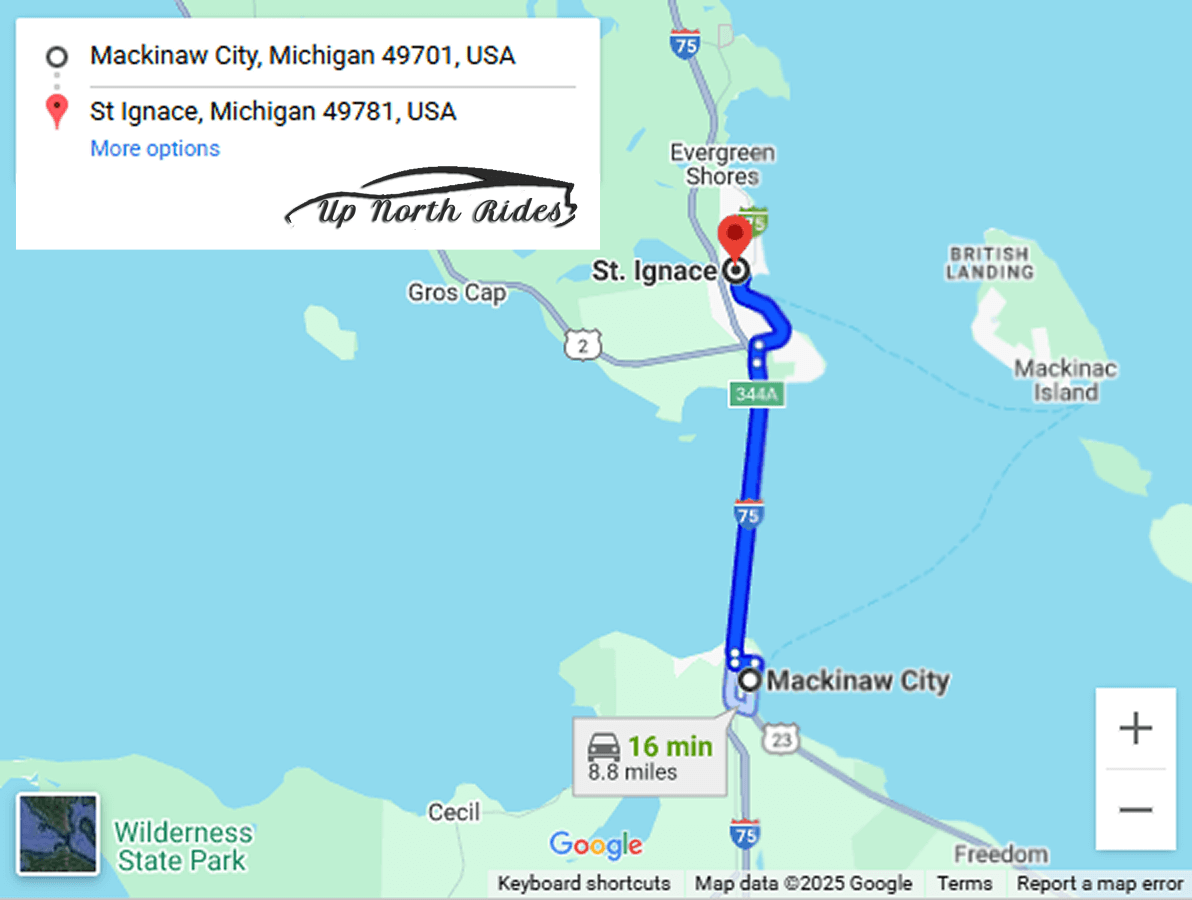 Mackinaw City to St. Ignace - Private & Luxury Rides